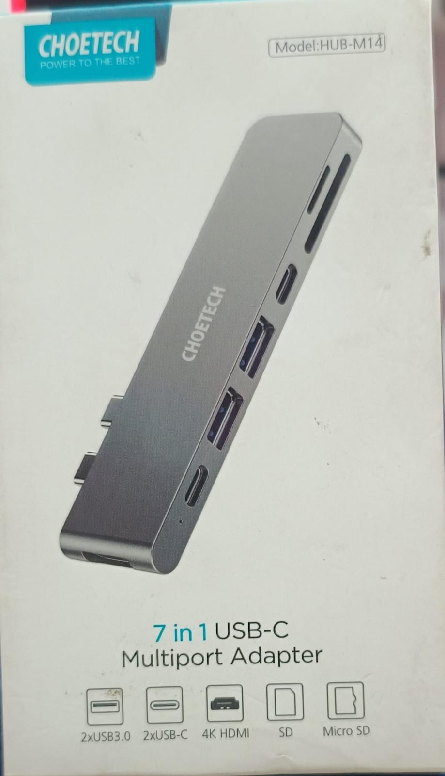 Choetech 7 in 1 USB-C Multiport Adapter — TeckPot