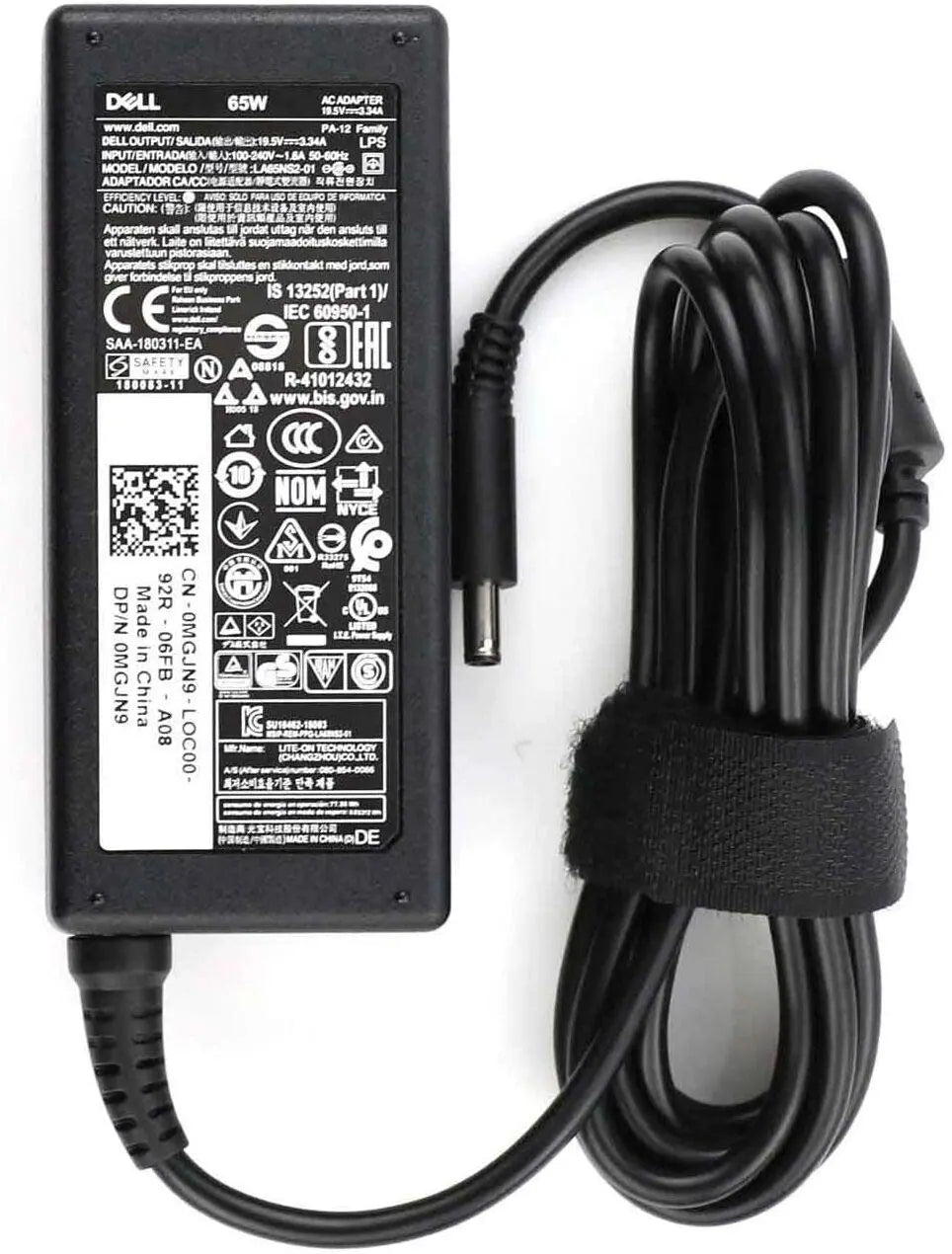 Dell G4X7T 65 W Power Adapter for Laptops - Black — TeckPot